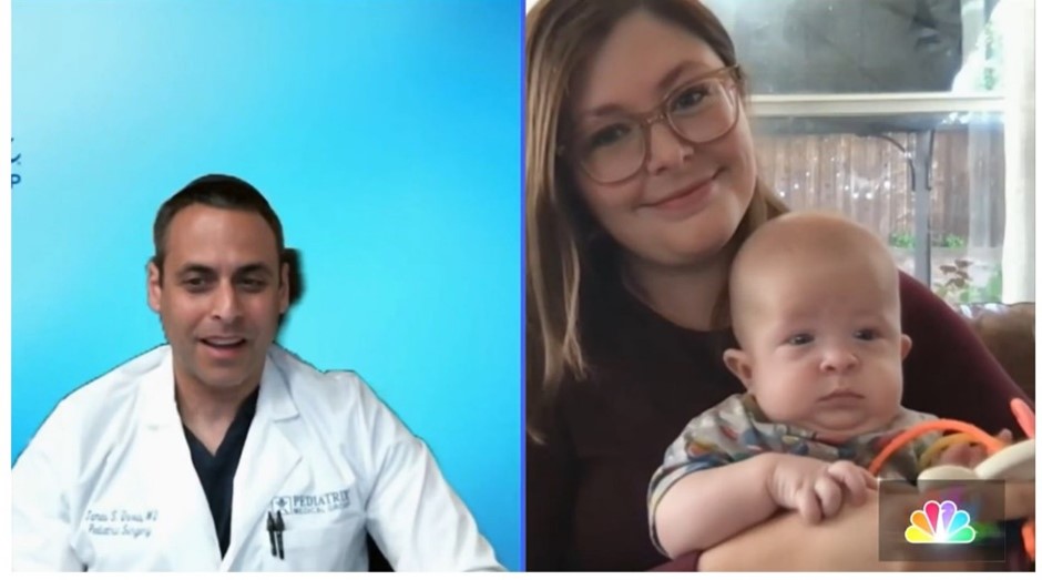 Collaborative Care Cures Infant’s Rare Congenital Anomalies